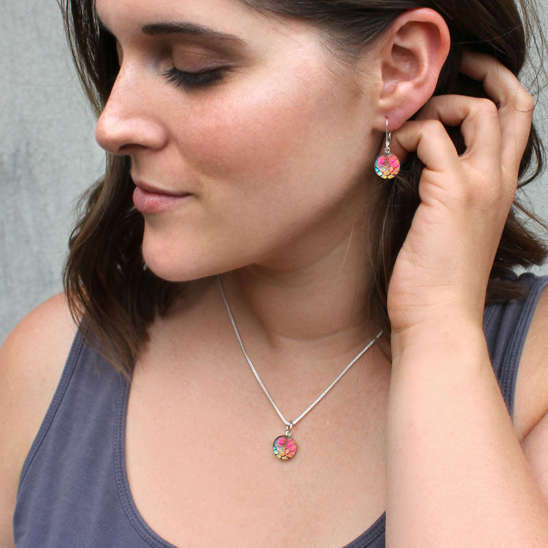 12mm Pink Mermaid Set | AVA Goldworks