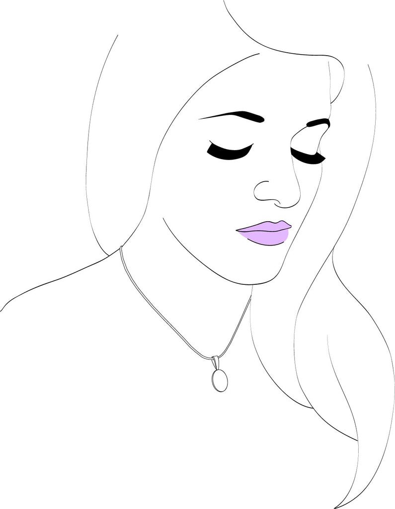 18x13mm Red Mystique Pendant | AVA Goldworks