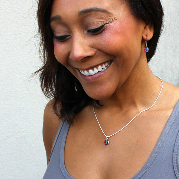 8mm Red Mystique Set | AVA Goldworks