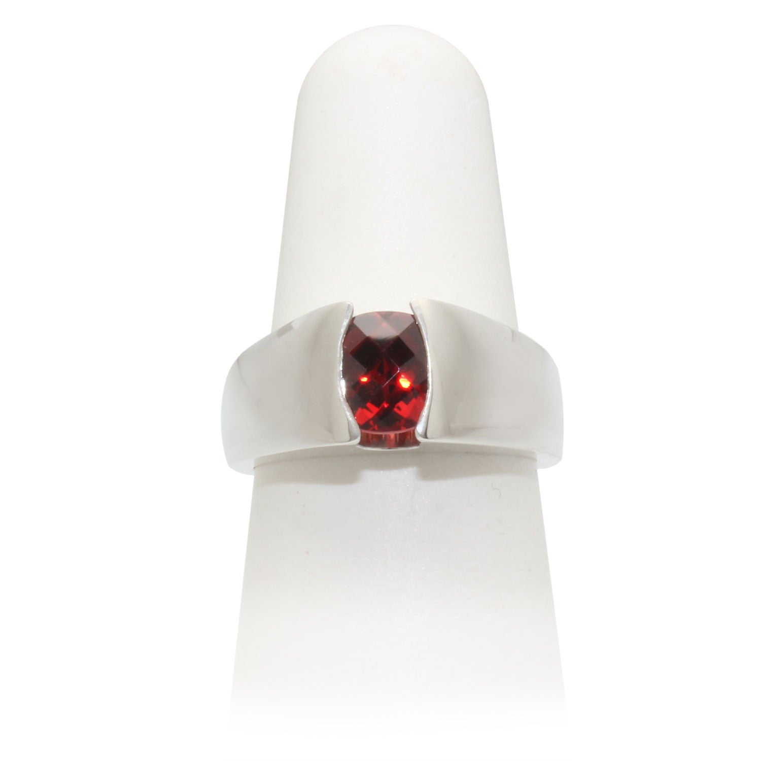 Size 7 - Garnet Ring | AVA Goldworks
