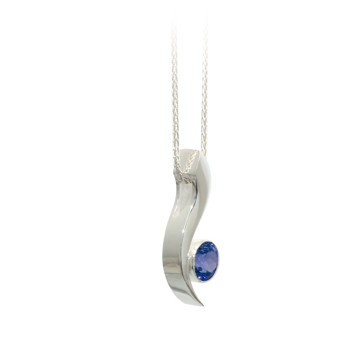 Blue Wave Pendant | AVA Goldworks