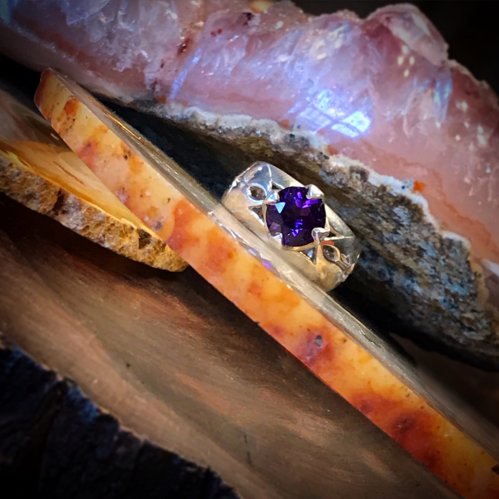 Size 9 - Amethyst Ring | AVA Goldworks